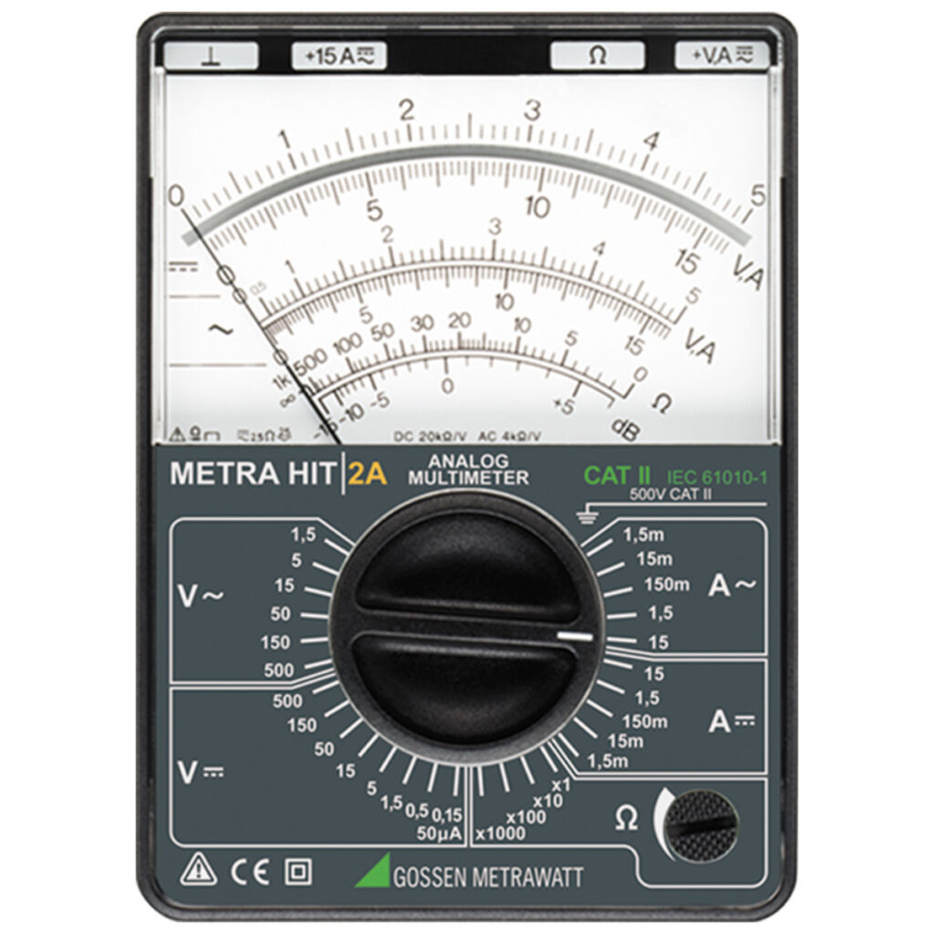 METRAHIT 2A Multimetru analogic • GMC-Instruments