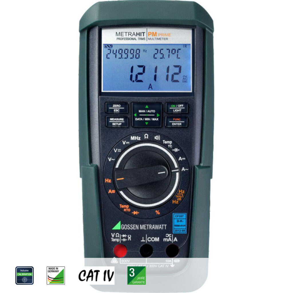 METRAHIT PM PRIME (METRAHIT ULTRA) Multimetru de precizie TRMS cu 310. ...