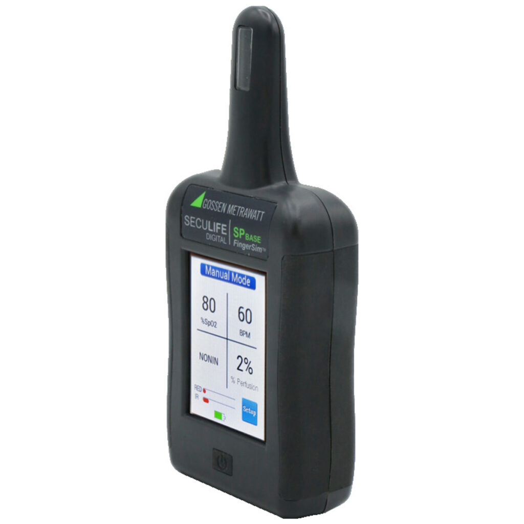 SECULIFE SP BASE Simulator digital SpO2 • GMC-Instruments